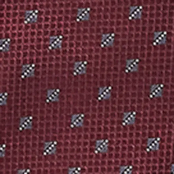 Emporio Armani Silk Jacquard Tie - Red