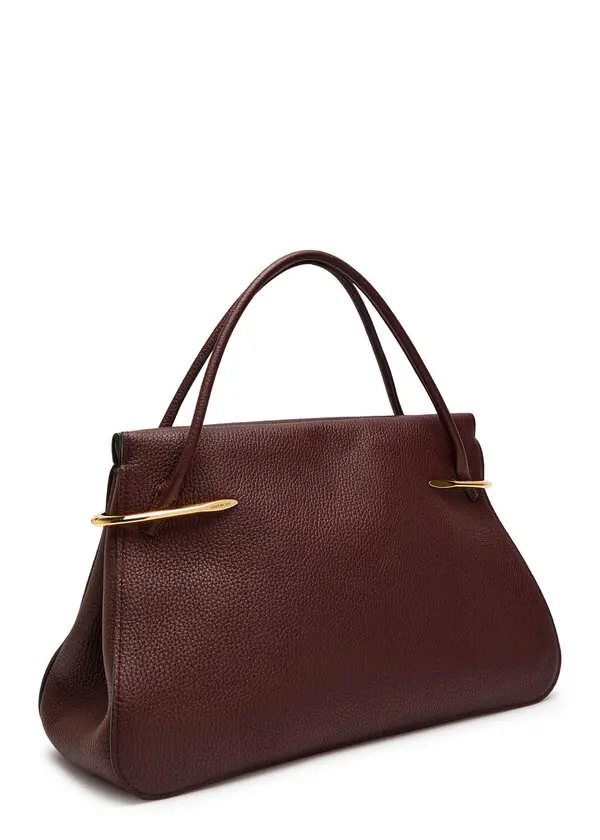 Givenchy Grained Leather Top Handle Bag