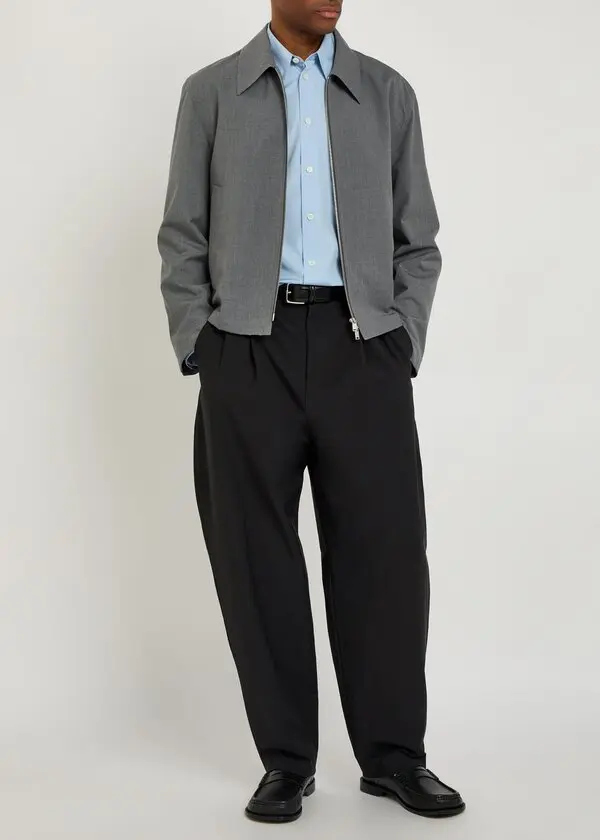 JIL SANDER Wool Zip-up Jacket