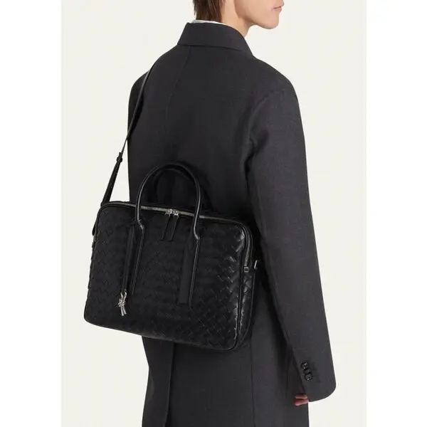 Bottega Veneta Intrecciato Large Briefcase