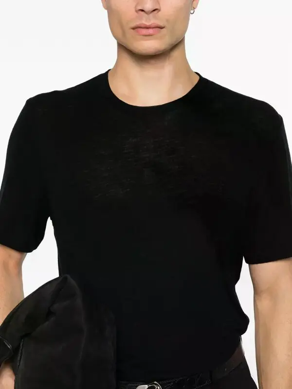 Saint Laurent Short-sleeve T-shirt - Black