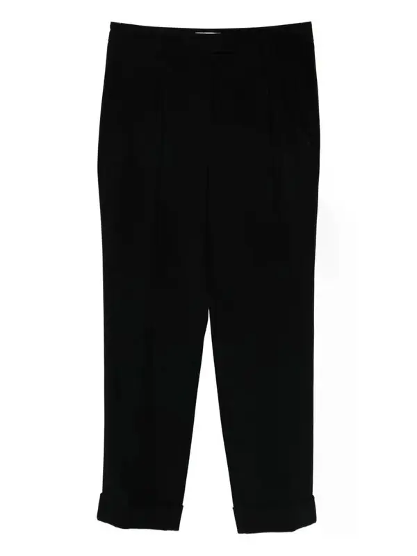 Alberto Biani Pleated Cuffed Trousers