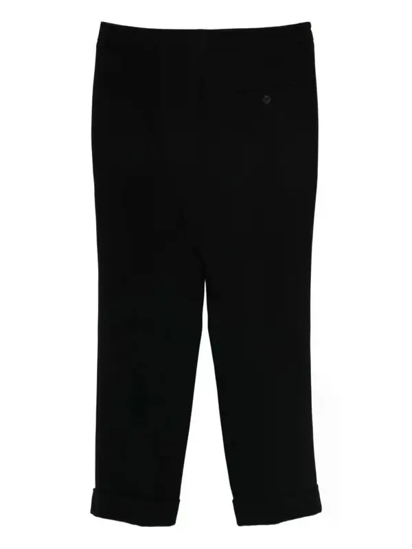 Alberto Biani Pleated Cuffed Trousers