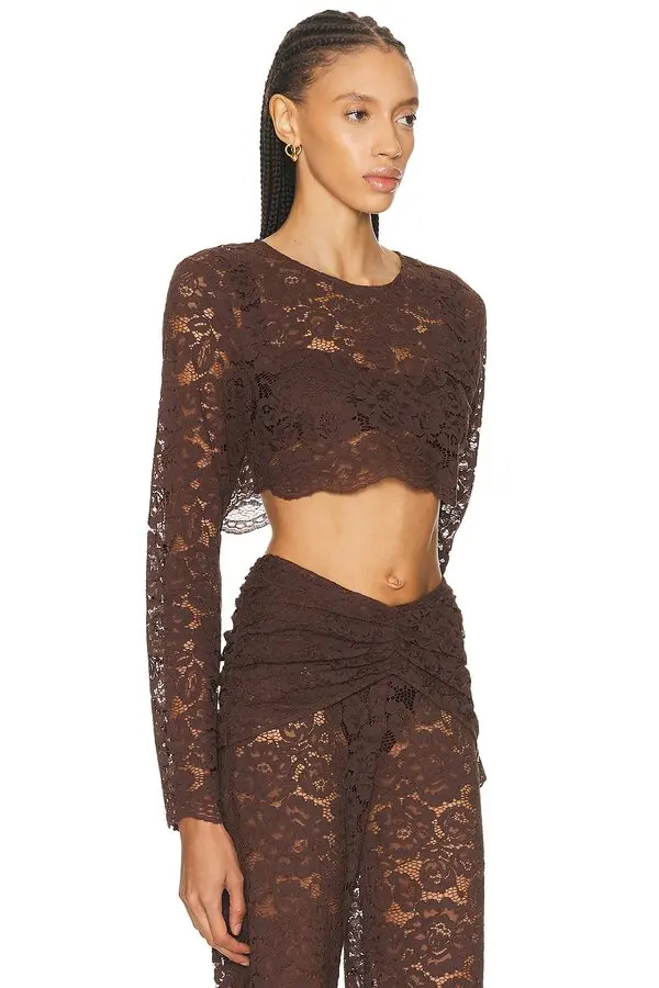 SHANI SHEMER Ella Crop Top