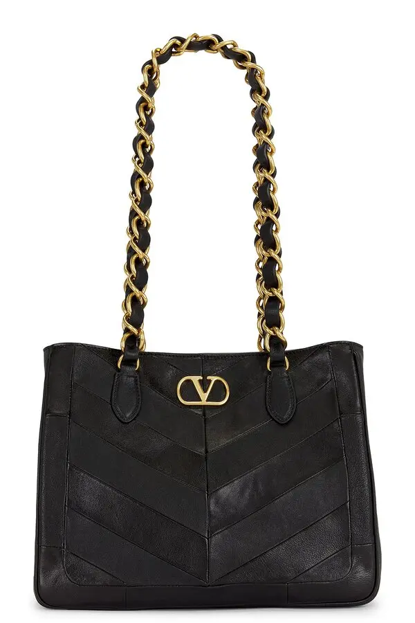 Valentino Garavani Jean Small Tote Bag - Nero