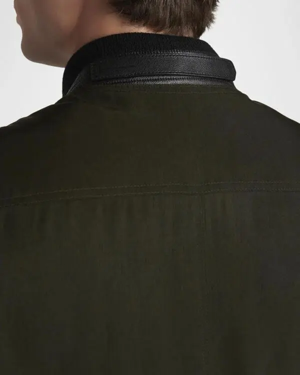 TOM FORD Flap-pocket Bomber Jacket - Forest Gre