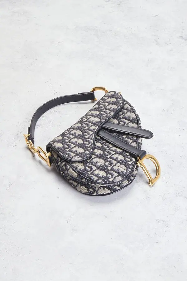 Dior Trotter Oblique Saddle Bag