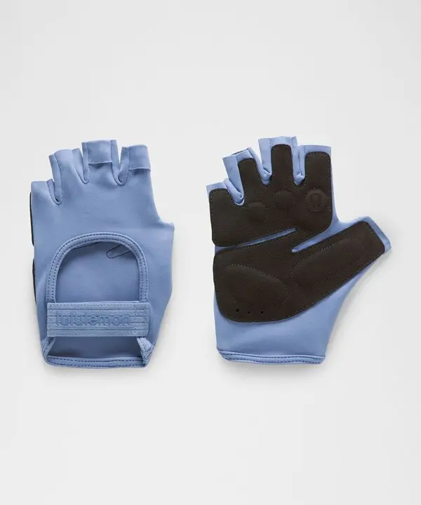 Lululemon Wunder Train Padded Gloves - Prep Blue