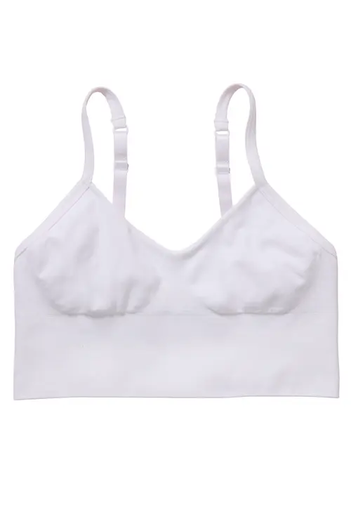YELLOWBERRY Lola Seamless Crop Bra - Snowflake