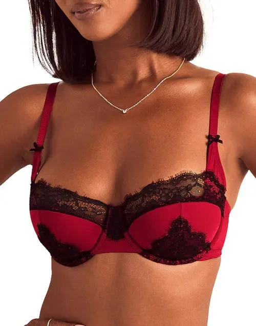 ADORE ME Amrenn Contour Balconette Bra - Dark Red