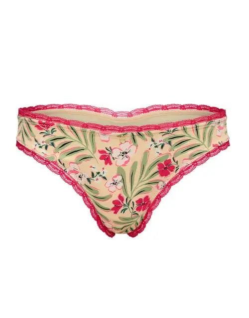 ADORE ME Elsie Thong Panties - Tropical Beige