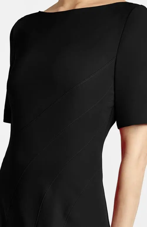 Santorelli Inez Short Sleeve Midi A-line Dress
