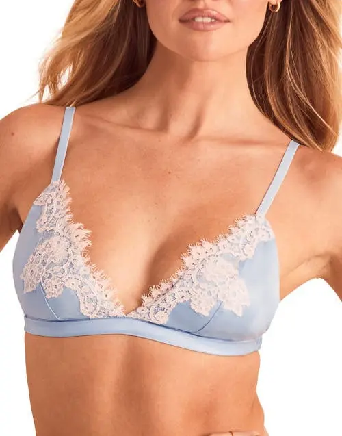 ADORE ME Vegan Unlined Bralette Bra - Medium Blue