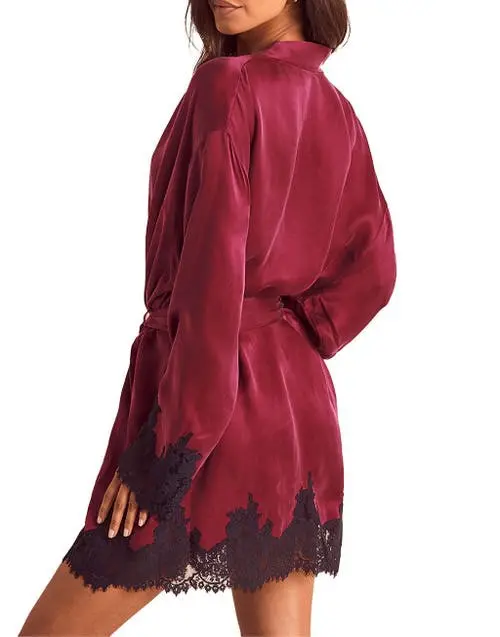 ADORE ME Vegan Atelier Collection Silk Robe