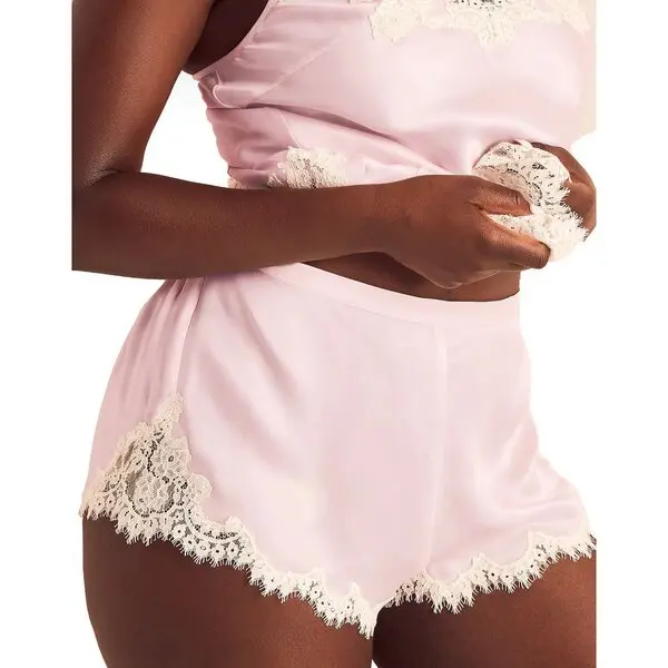 ADORE ME Vegan Pajama Atelier Collection Silk Short - Light Pink