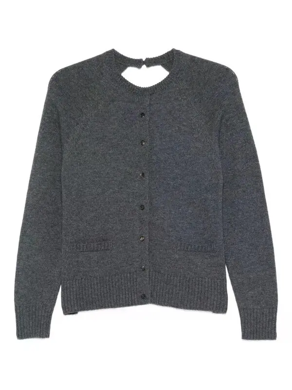 CORDERA Button-up Cardigan - Grey