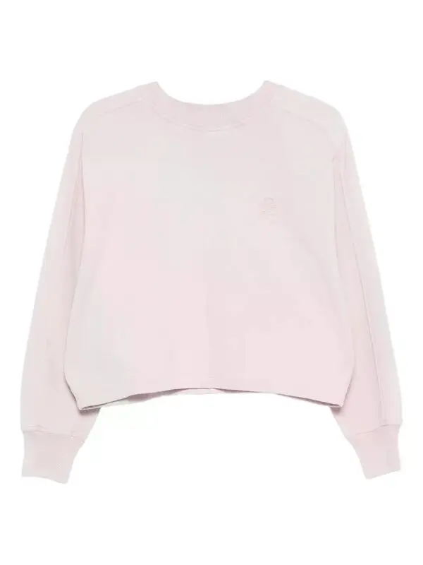 MARANT ETOILE Embroidered Crewneck Sweatshirt - Pink
