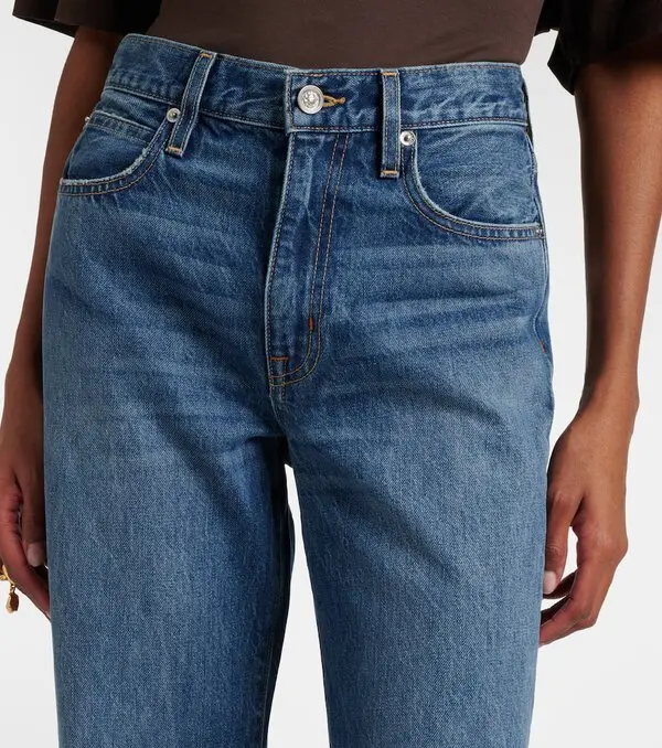 SLVRLAKE Kendra Faded Straight Jeans