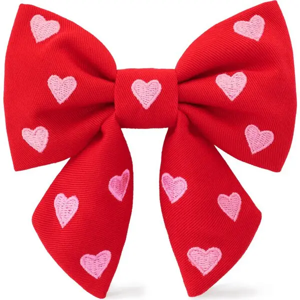 THE FOGGY DOG Dog Bow - Red