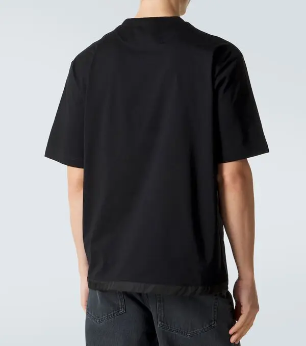 Prada Cotton Jersey T-shirt - Black