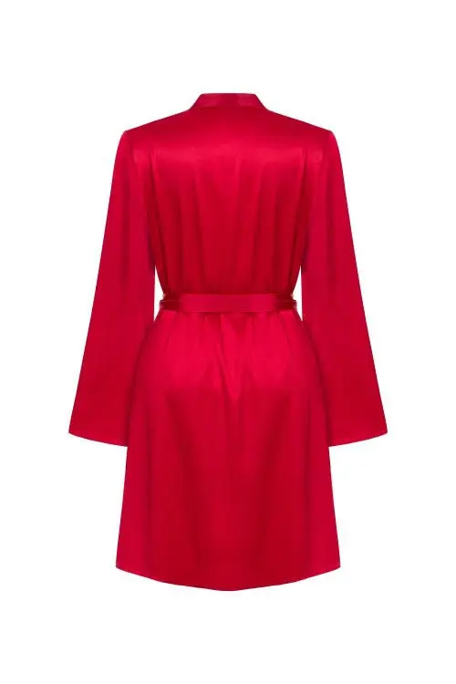 MERS SILK Anya Silk Robeluxurious Silk Wrap Robe