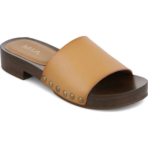 Mia Lanell Slide Sandal - Tan
