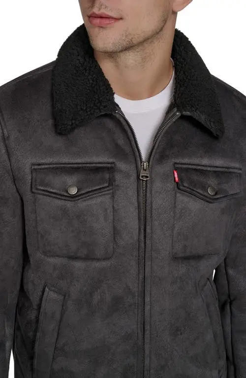 LEVI'S Faux Shearling Lined Trucker Jacket