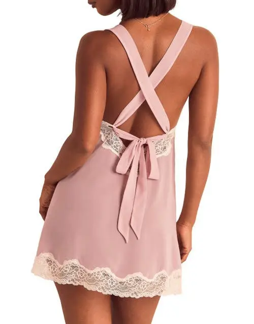ADORE ME Lilitha Slip Lingerie - Medium Beige