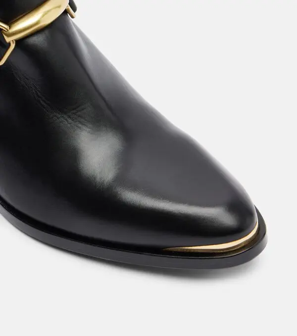 Isabel Marant Étoile Zalya Studded Leather Ankle Boots