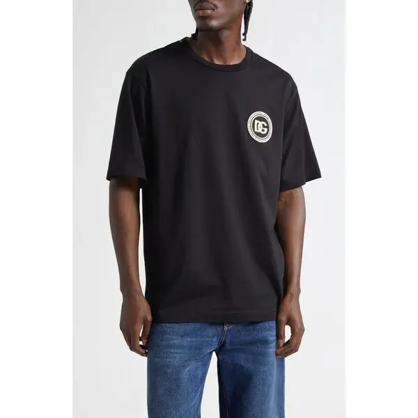 Dolce & Gabbana Cotton Graphic T-shirt - Nero