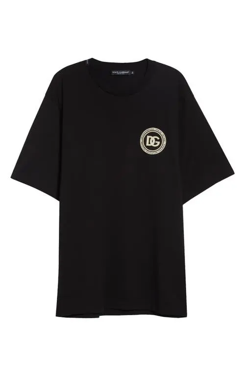 Dolce & Gabbana Cotton Graphic T-shirt - Nero