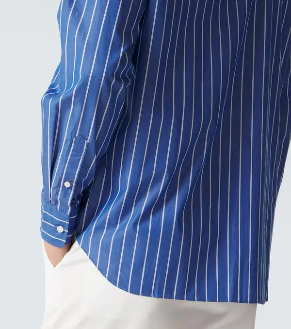 SLOWEAR Striped Cotton Shirt