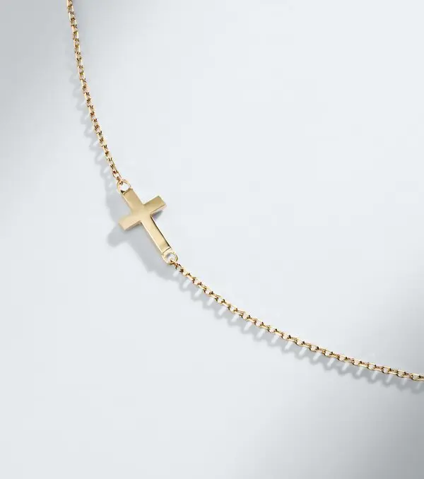 Mateo Mini Cross 14kt Bracelet - Gold