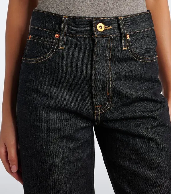 SLVRLAKE Grace Wide-leg Jeans - Black