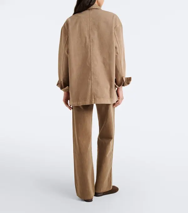 SLVRLAKE Grace Wide-leg Jeans - Brown