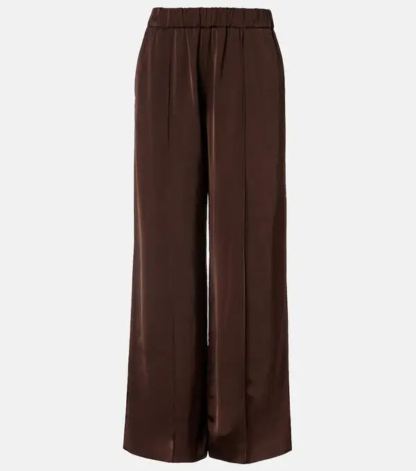 JIL SANDER Wide-leg Viscose Pants