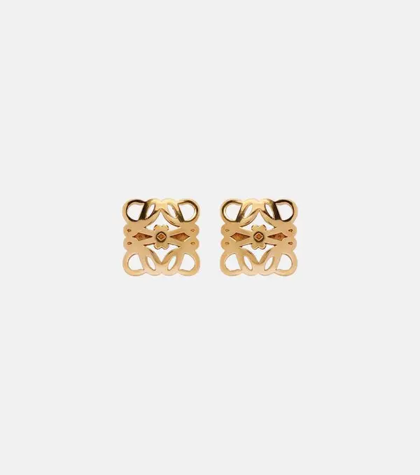Loewe Bombé Anagram Earrings - Gold