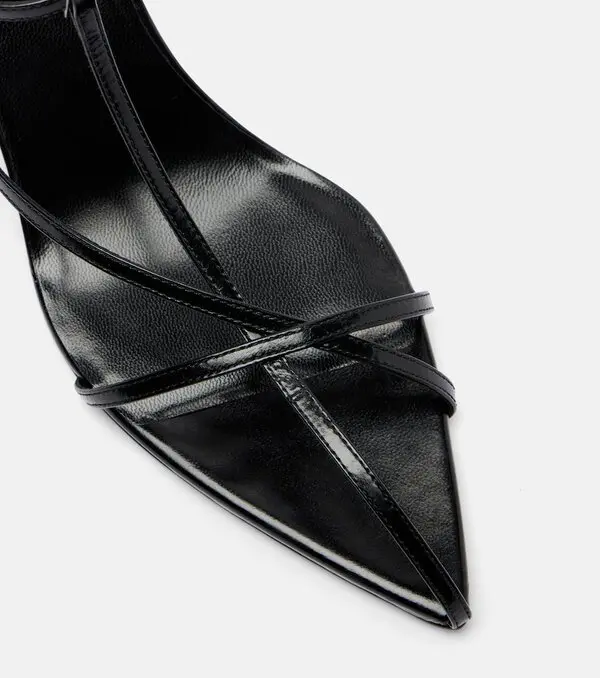JIL SANDER Cage Leather Sandals