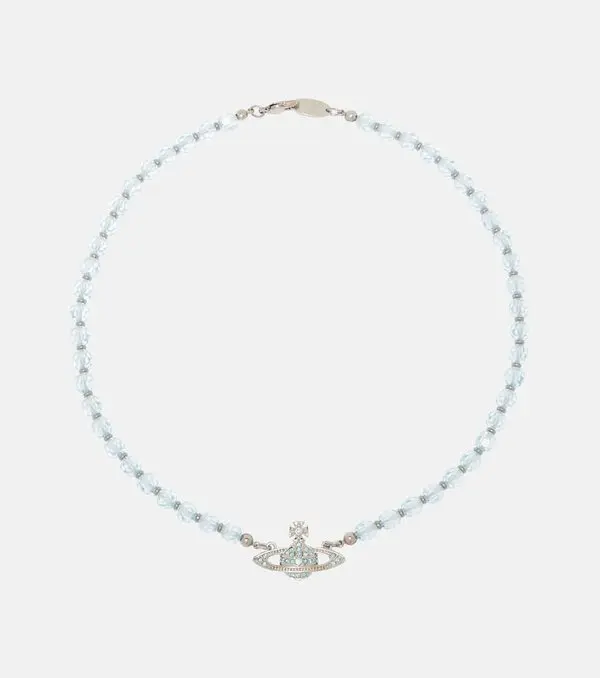 VIVIENNE WESTWOOD Embellished Choker - Blue