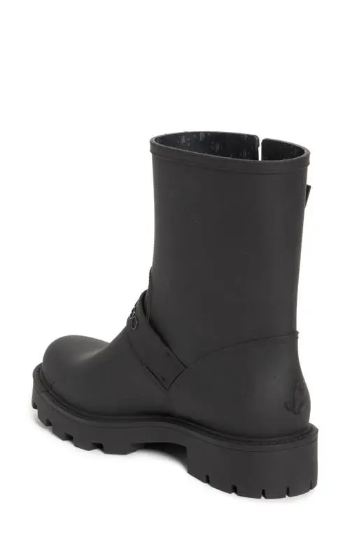 JIMMY CHOO Waterproof Moto Boots