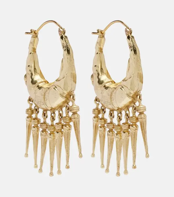 ALEMAIS Le Jardin Spike Hoop Earrings - Gold