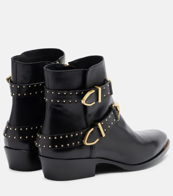 Isabel Marant Étoile Zalya Leather Ankle Boots
