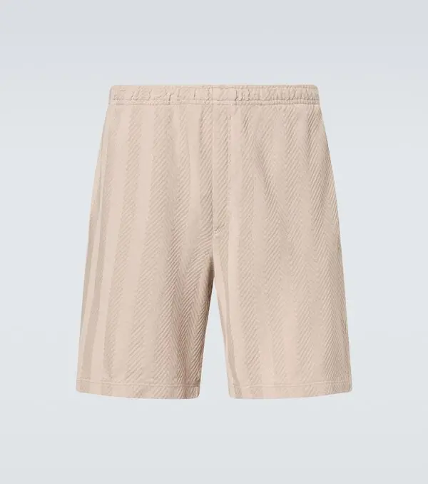 Missoni Cotton-blend Shorts - Beige