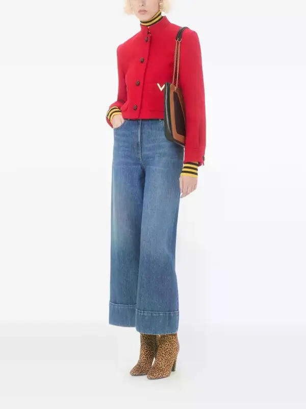 Valentino Garavani Cuffed Jeans