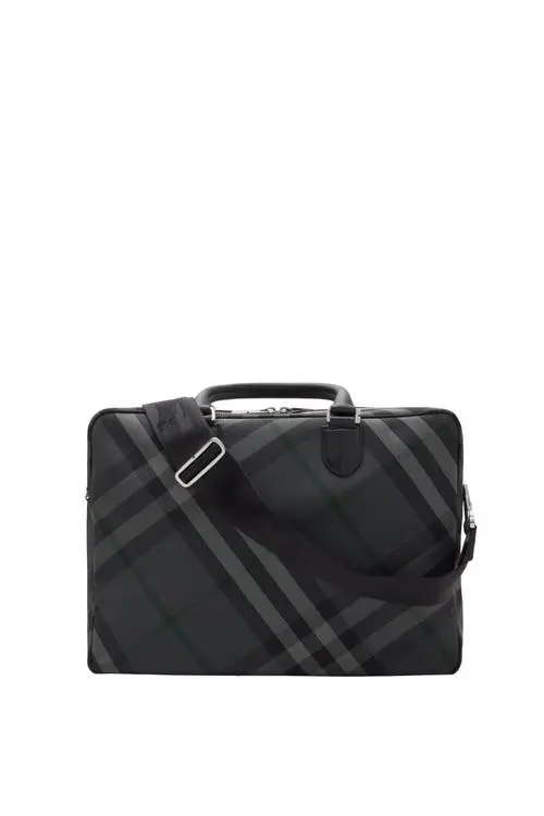 Burberry Grid Briefcase