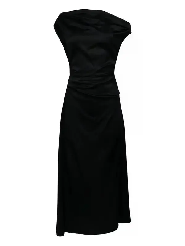 Staud Phare One-shoulder Dress