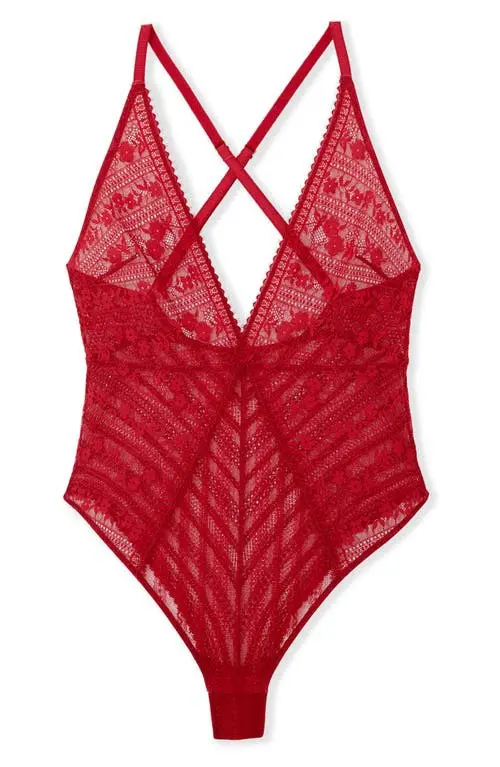 ETAM Aura Plunge Lace Teddy