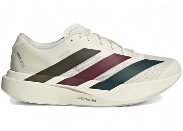 Adidas Adizero Evo Sl Athletic Sneakers - Grey Two/shadow Olive/maroon