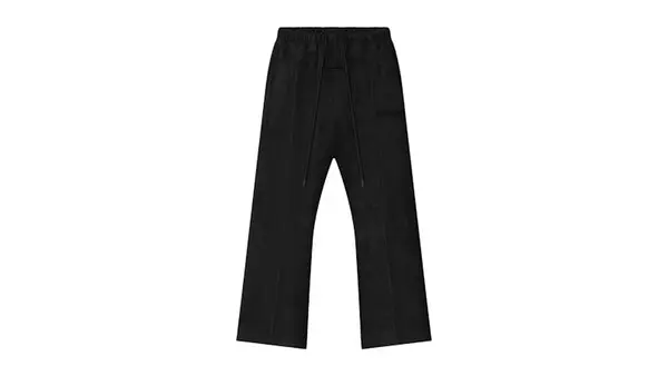 Fear Of God Essentials Suede Fleece Flare Pant - Vintage Black