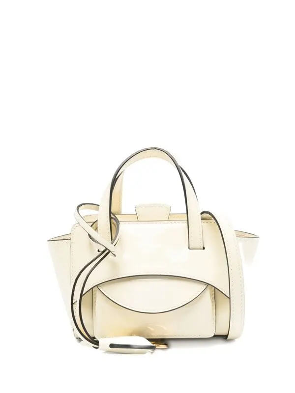 HIDESINS Flap Xs Leather Tote Bag - Yellow